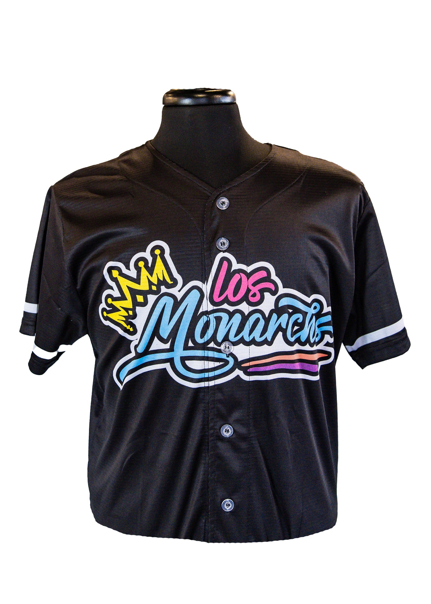 2024 Los Monarchs Jersey Black Adult – Kansas City Monarchs Baseball