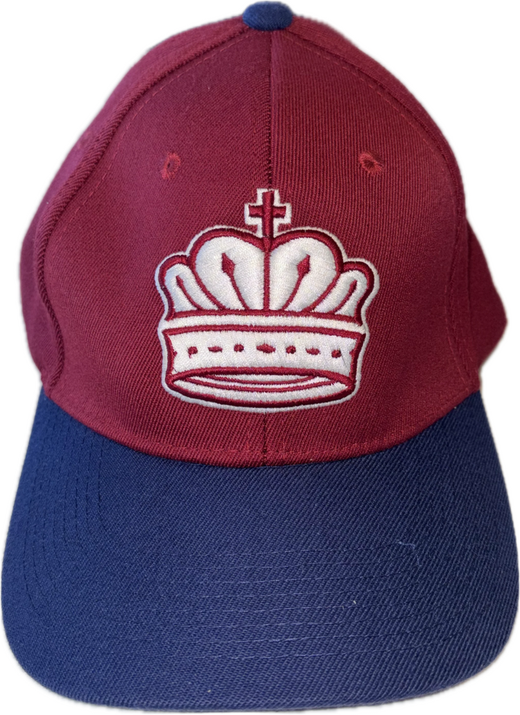 Flex Fit Maroon & Navy crown – Kansas City Monarchs Baseball